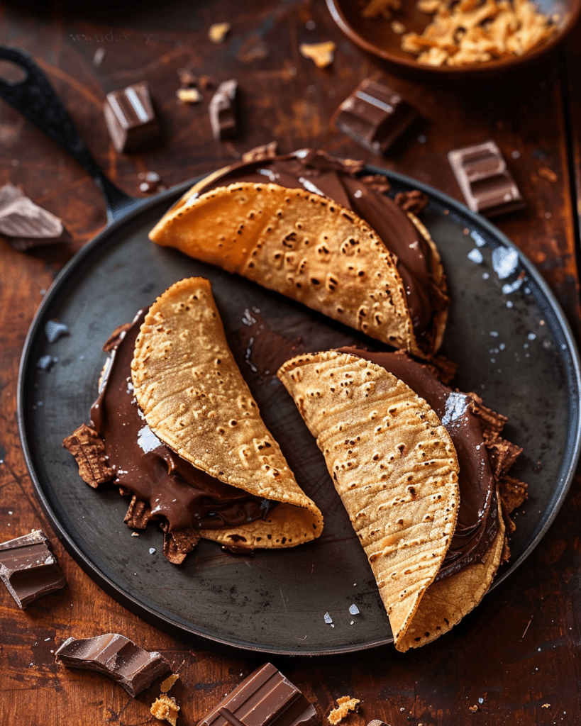 Homemade Choco Tacos