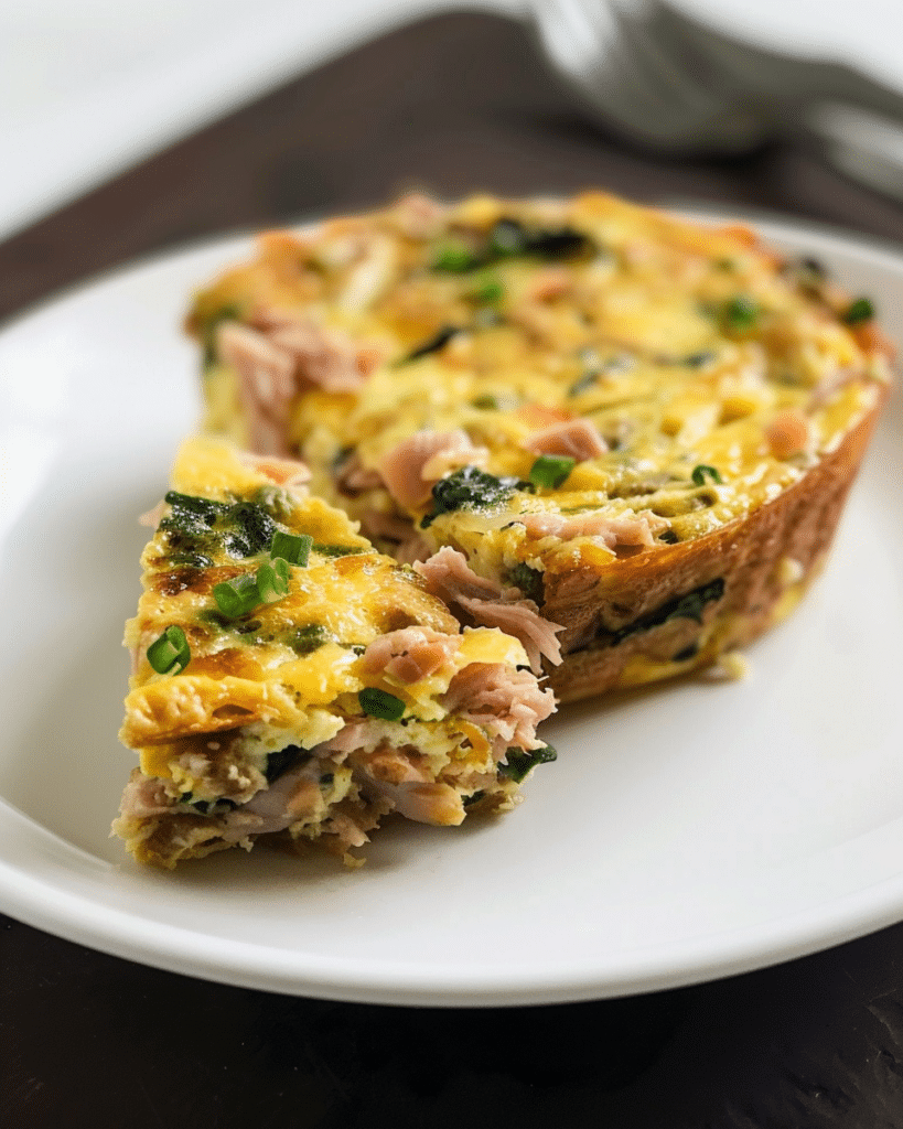 Crustless Tuna Breakfast Quiche (Meal Prep & Low Carb Option)