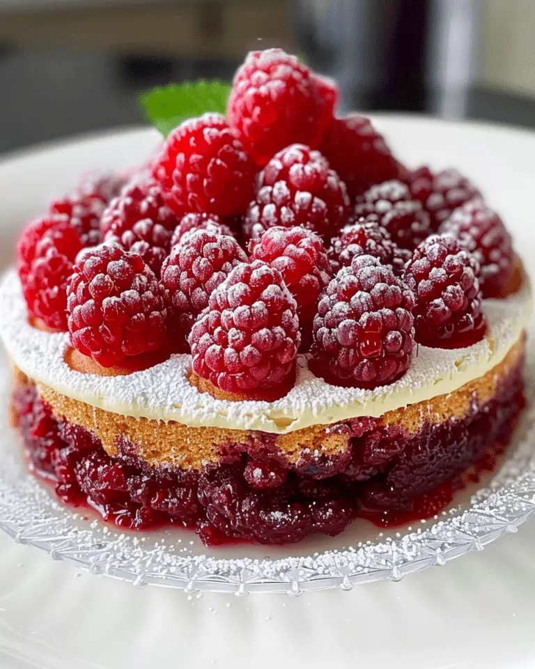 Moist and Fluffy Raspberry Cake from Scratch